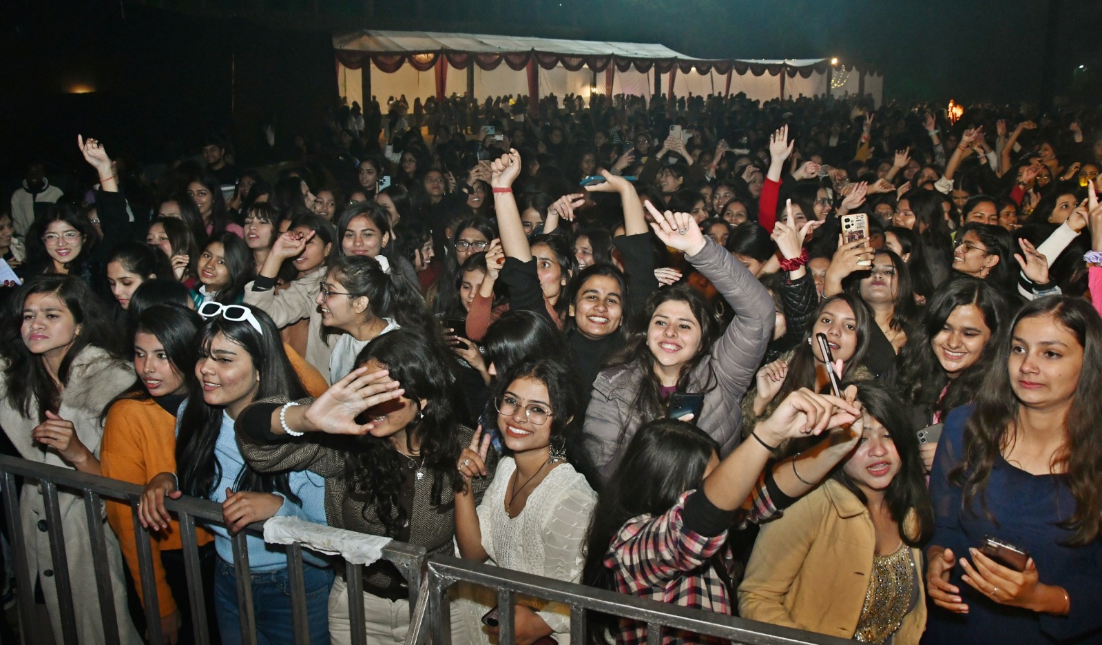 Graphic Era students danced on DJ beats to welcome 2024 - Northern Gazette