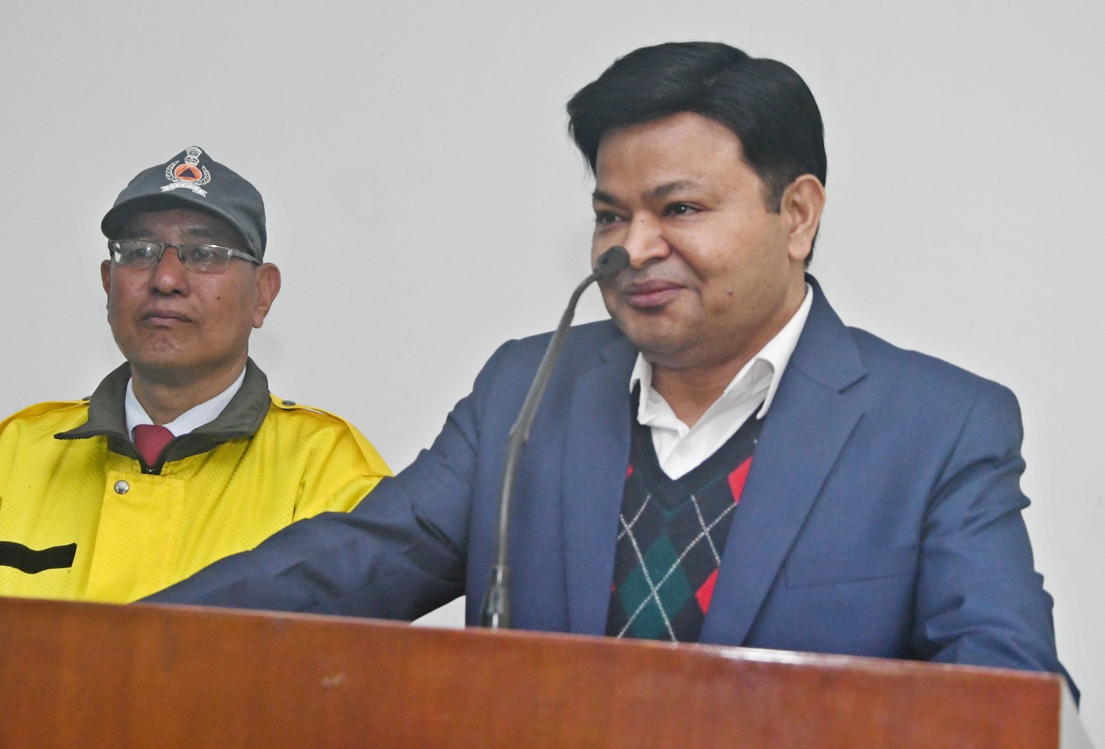 Dr. Kamal Ghanshala as Chief Warden of Civil Defence announce campaign ...