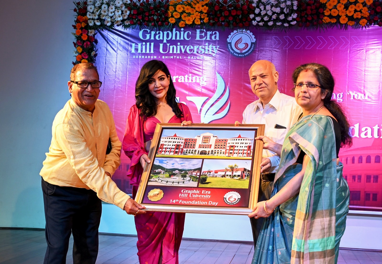 14th Foundation Day of Graphic Era Hill University celebrated with ...