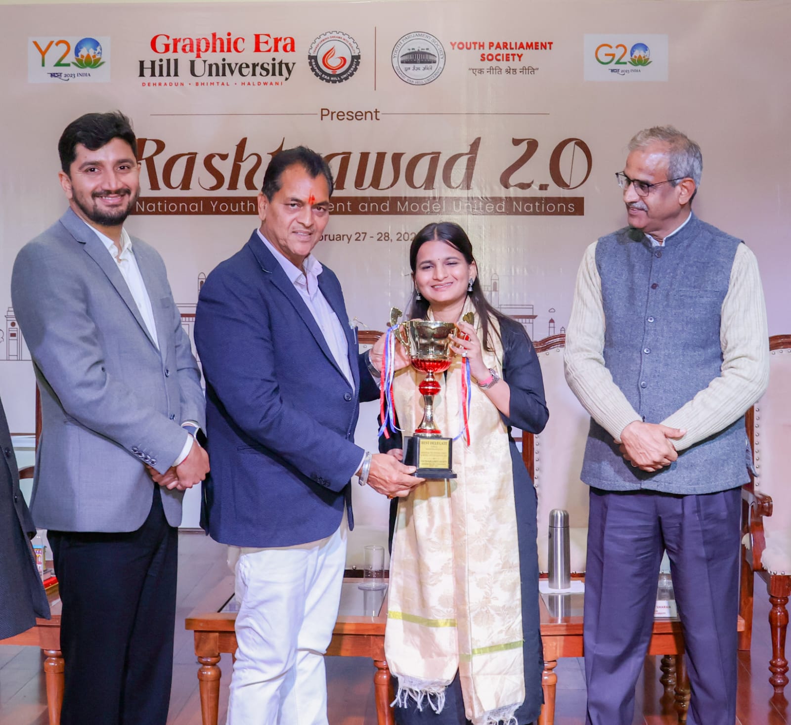Rashtravad 2.0 Youth Parliament ends at Graphic Era University ...