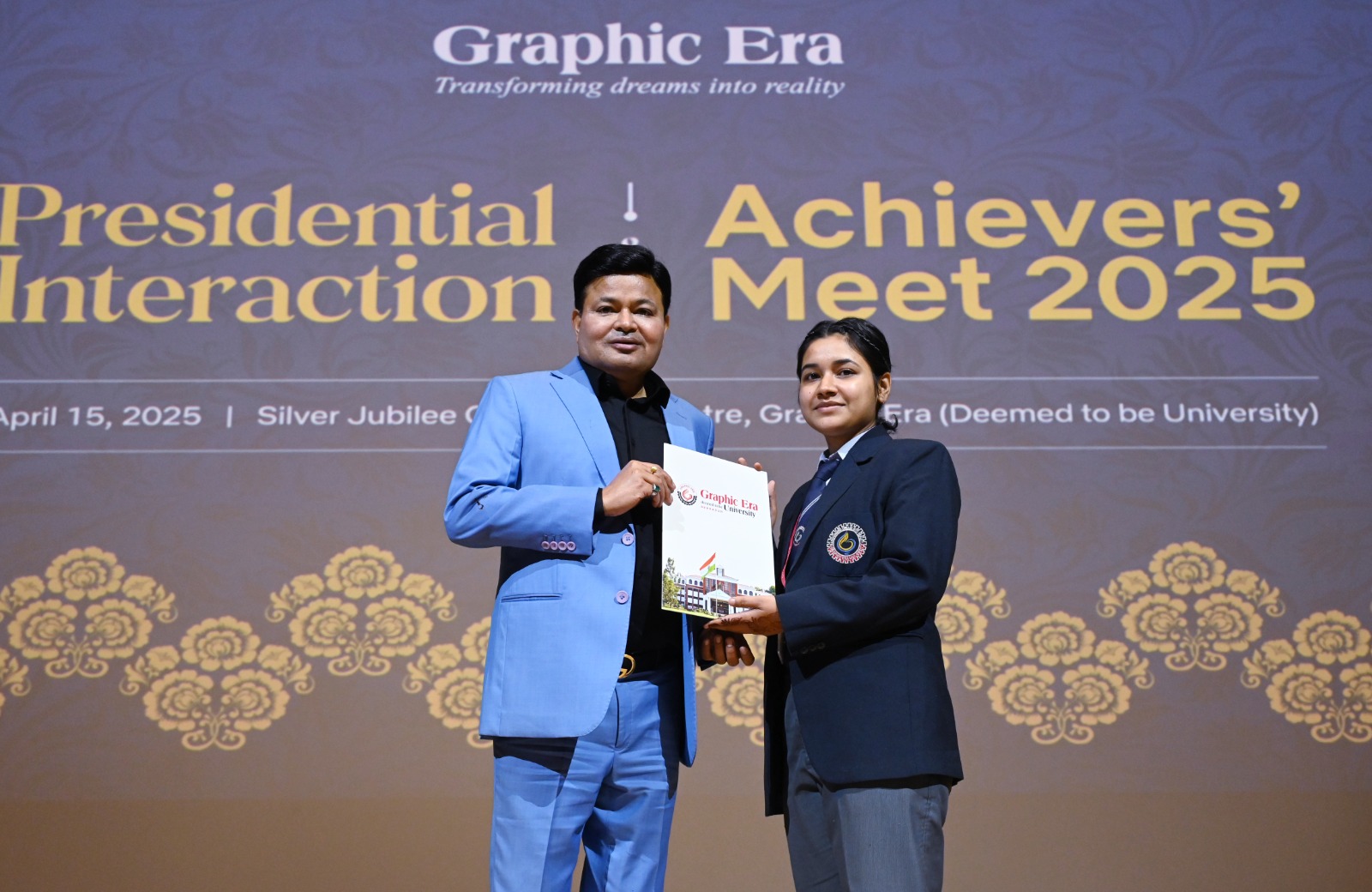 435 students felicitated in Graphic Era’s Achiever's Meet - Northern ...